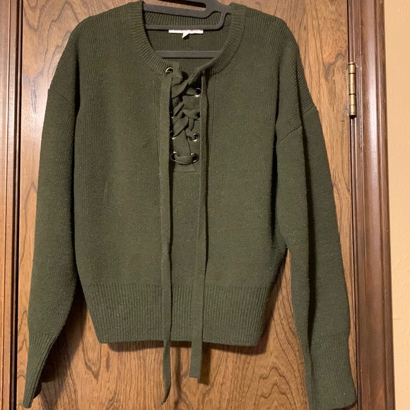 Endless Rose | Sweaters | Endless Rose Army Green Sweater Small | Poshmark
